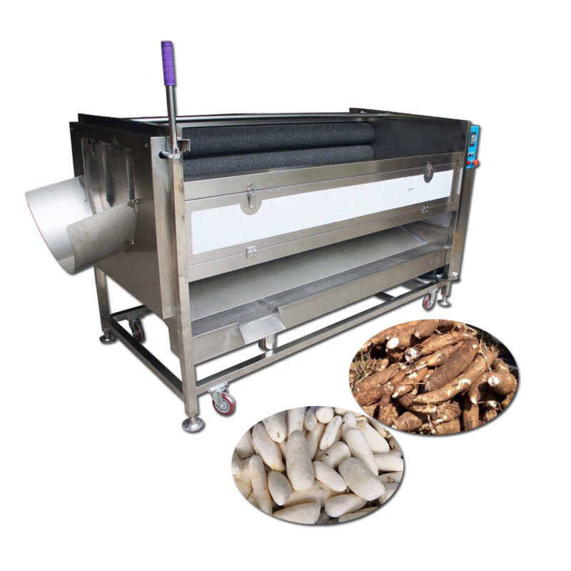 Industrial Cassava/Potatoes Washing Peeling Machine – Denrak Machinery